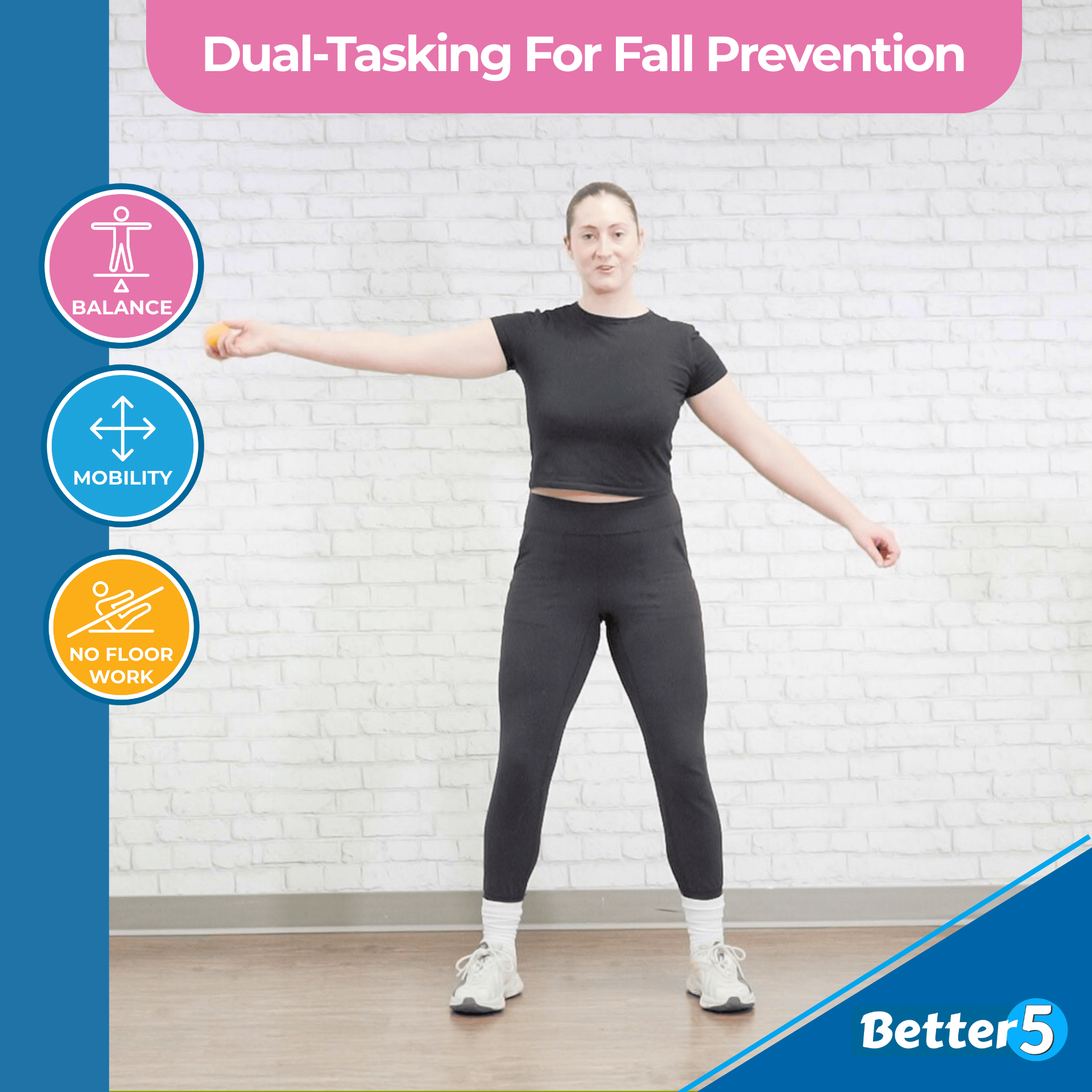 Dual-Tasking For Fall Prevention Digital Class – Better5