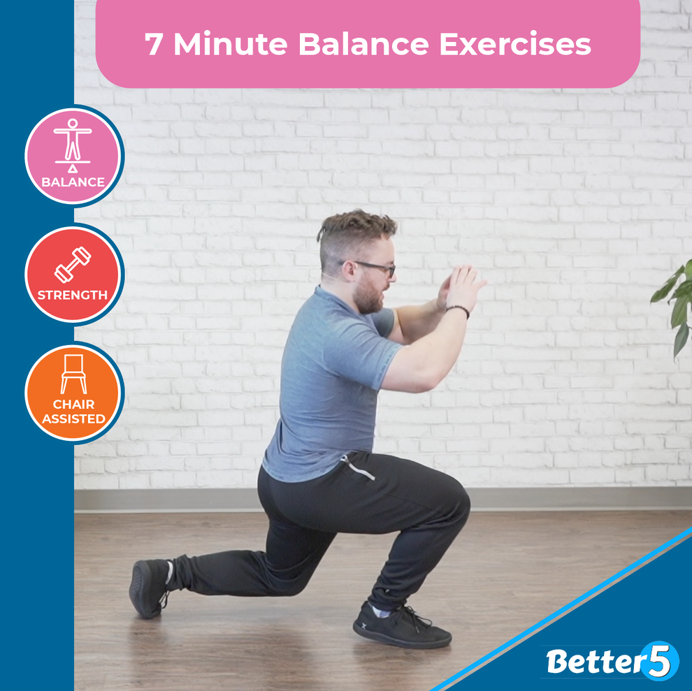 7 Minute Balance Exercises Digital Class – Better5
