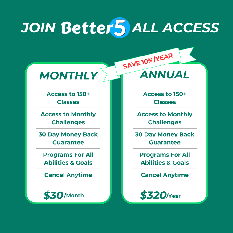 Better5 All Access Membership